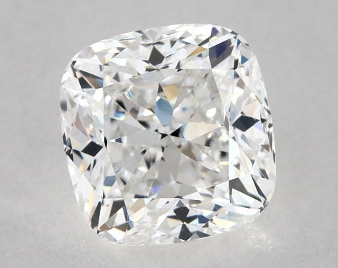 GIA 1.23 Carat E-VS1 Ideal Cut Cushion Modified Diamond